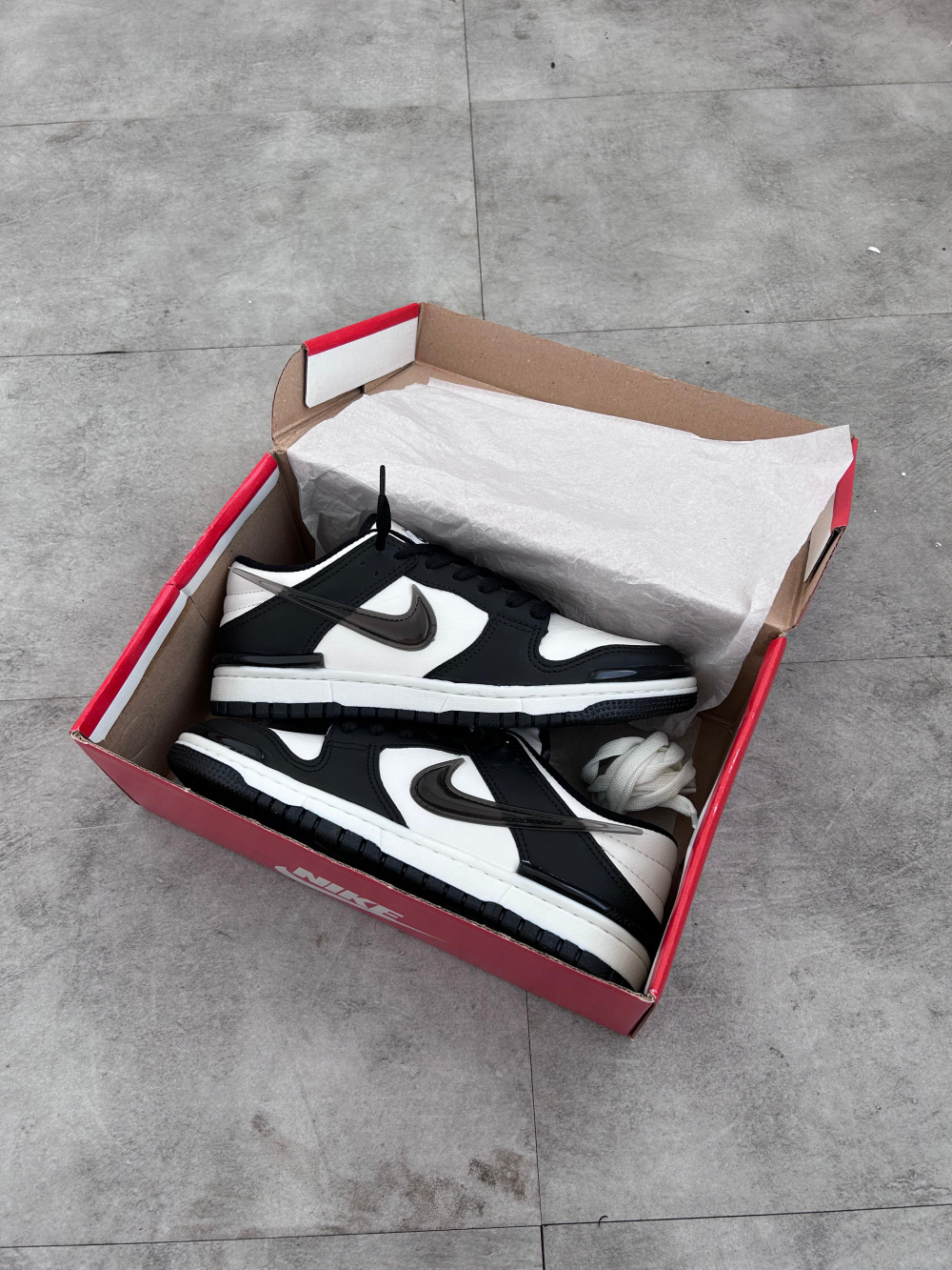 Nike Dunk Low Twist Panda: estilo icônico com um toque futurista ...