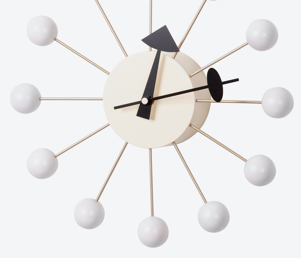 Ball Clock - Branco - Essência Móveis de Design