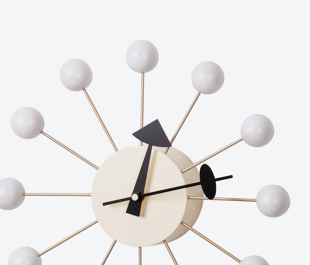 Ball Clock - Branco - Essência Móveis de Design