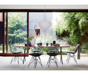 Cadeira Warren Platner - Preta - Essência Móveis de Design