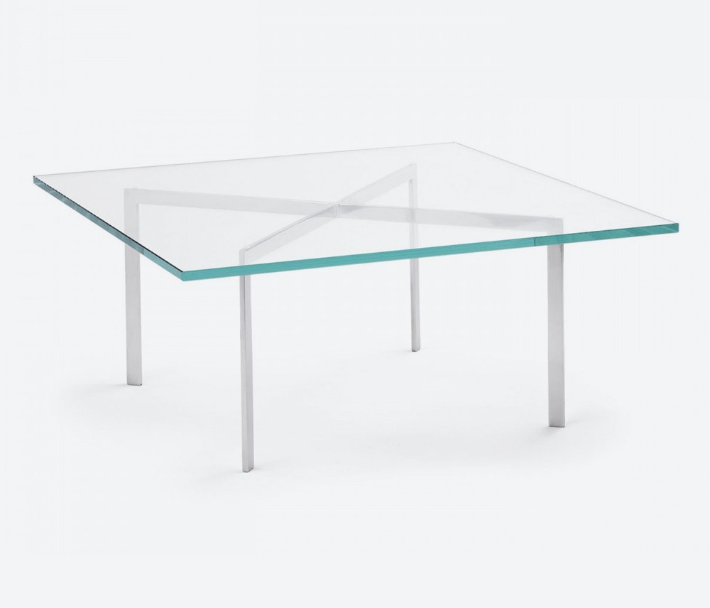 Mesa Barcelona de Centro - Inox - Essência Móveis de Design