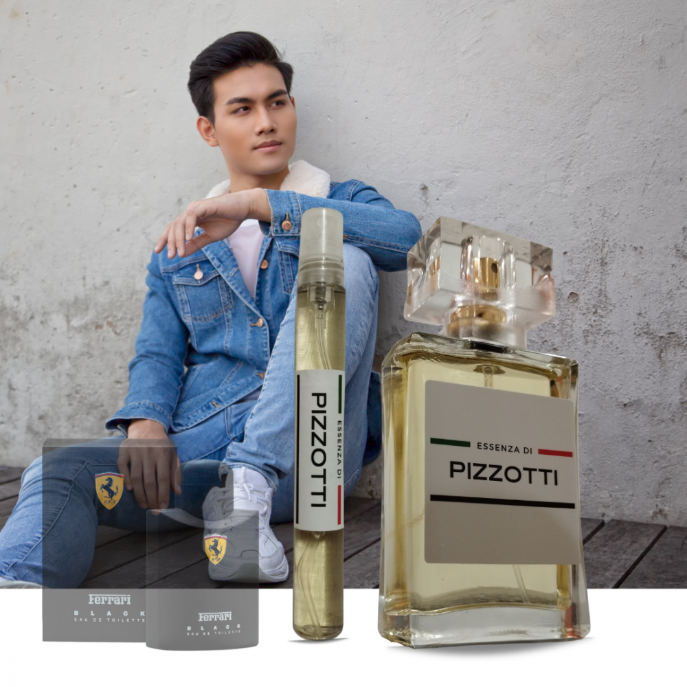 Perfume Masculino Artesanal Inspirado no Ferrari Black - Essenza Di ...