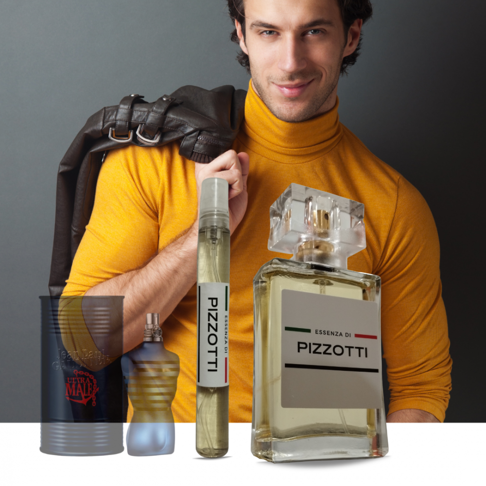 Perfume Masculino Artesanal Inspirado no Ultra Male - Essenza Di Pizzotti