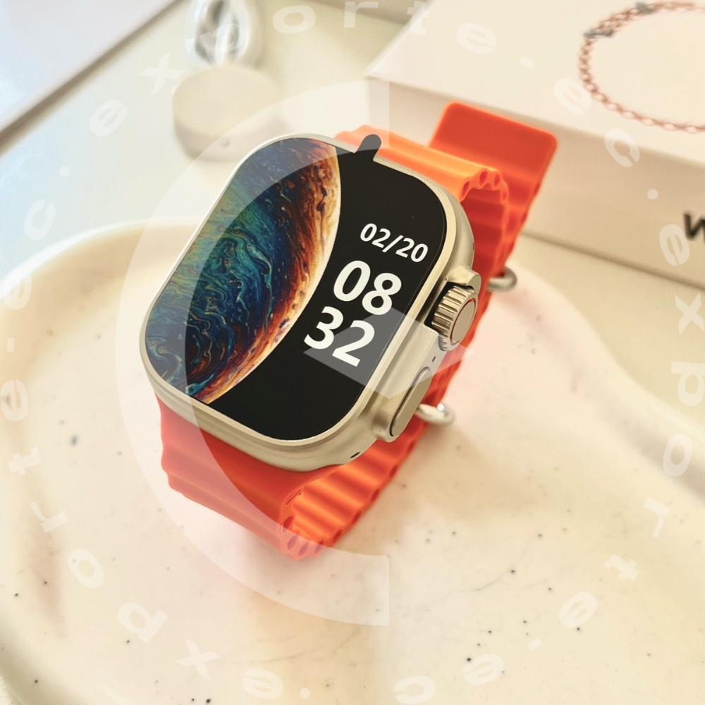 Smartwatch Watch S8 Ultra max dourado - Export-ec