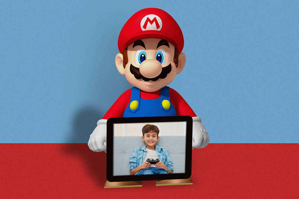 Coleção Porta-retrato Super Mário - Personagens - Fábrica de Encanto