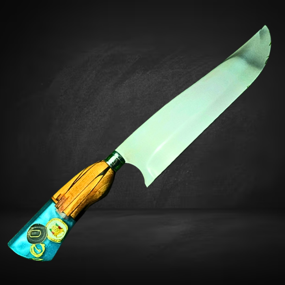 Faca para Churrasco Artesanal, "Gaúcho", 10 Polegadas - Pampas Nobre