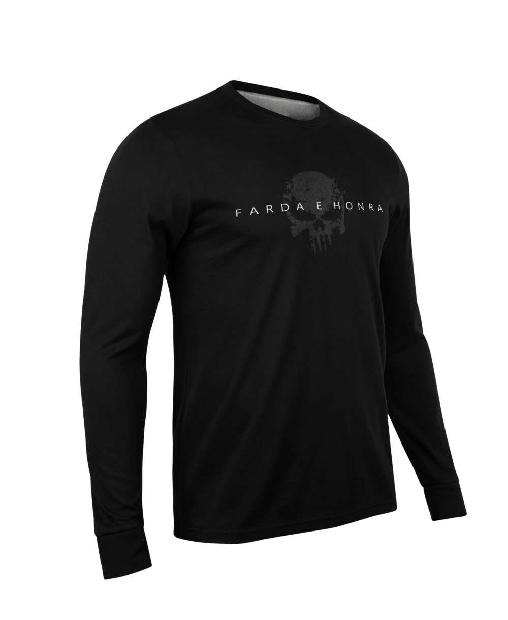 CAMISA FARDA E HONRA MANGA LONGA FOCUS - Farda e honra
