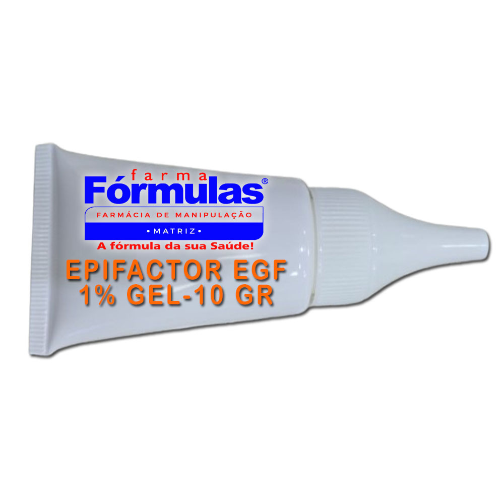EPIFACTOR EGF 1% COM 10 GR - FARMA FÓRMULAS