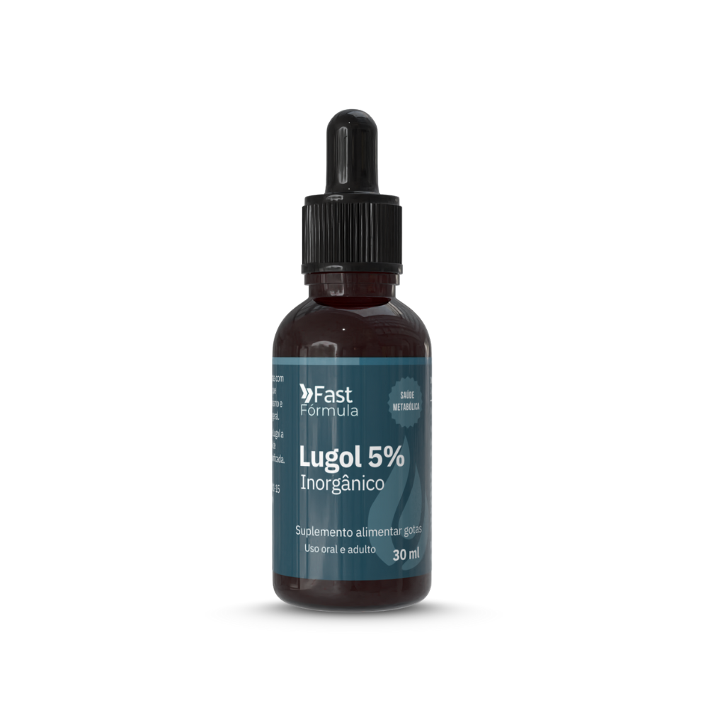 Lugol 5% Inorgânico em Gotas 30ml | Fast Fórmula - Fast Fórmula