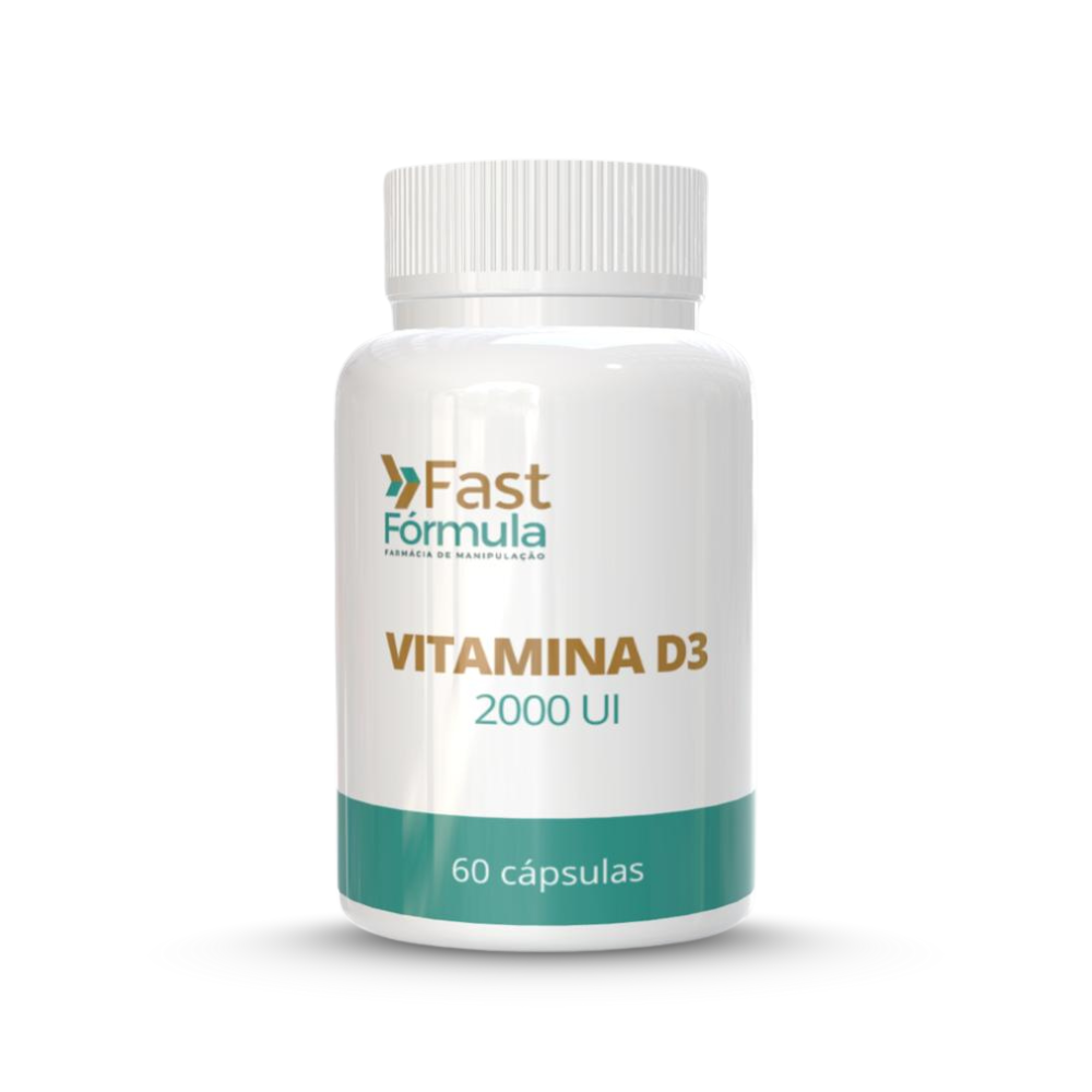 Vitamina D3 2000 UI em cápsulas, colecalciferol dose diária ideal ...