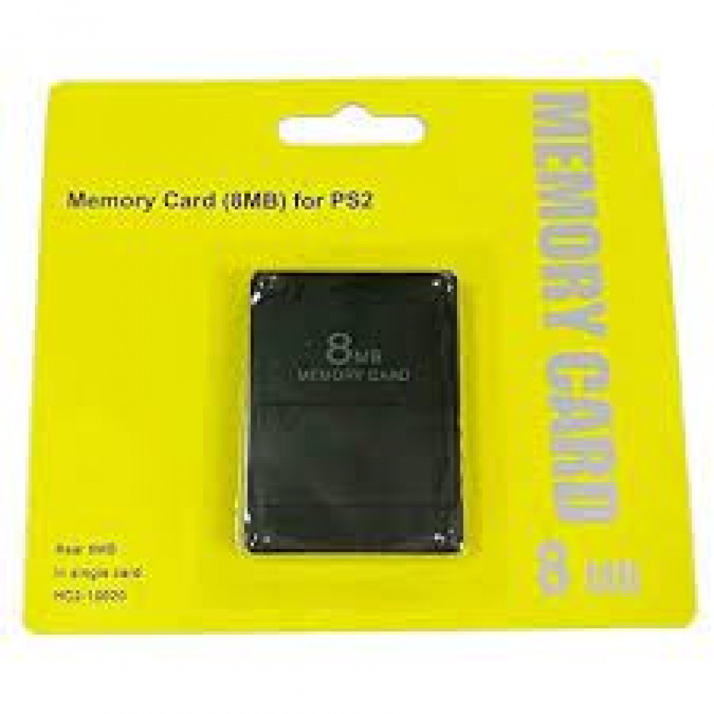 Memory Card Ps2 8mb Cartão De Memoria Playstation 2 - Ferreira Variedades