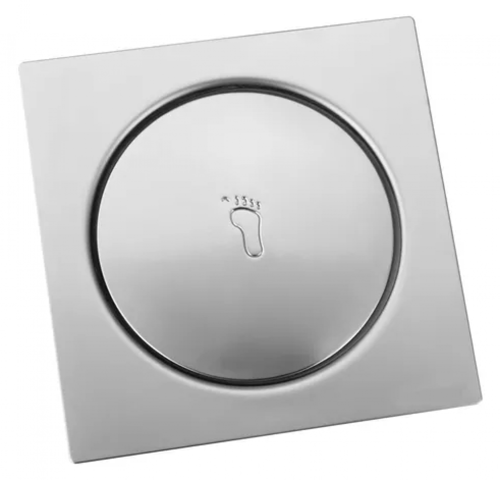 Ralo Click Inteligente Aço Inox Cromado Click Up 15x15cm - Fine Metais ...