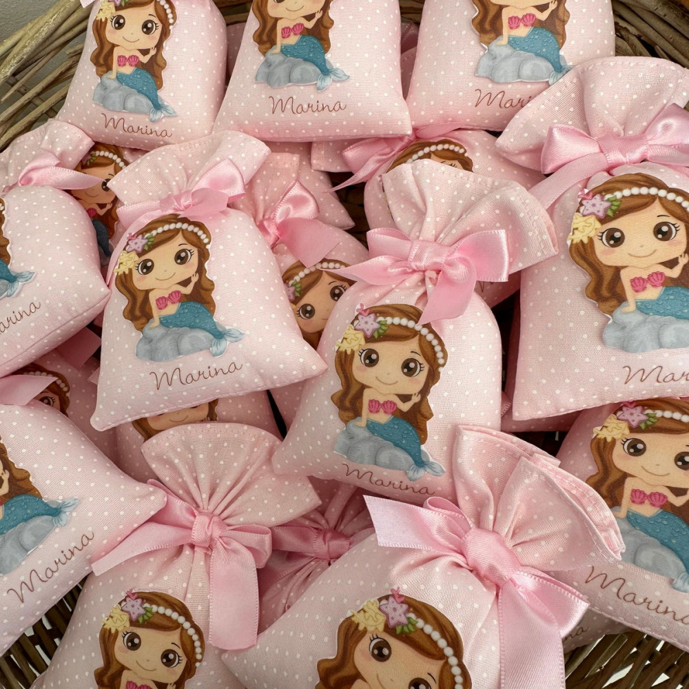 Sachês Perfumados para lembrancinhas - Fiola Ateliê