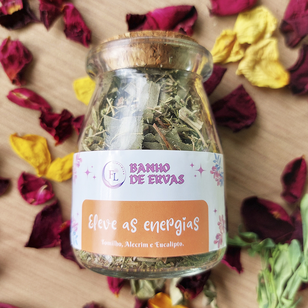 Banho de Ervas Eleve as Energias - Flor da Lua Alquimias | Loja de ...