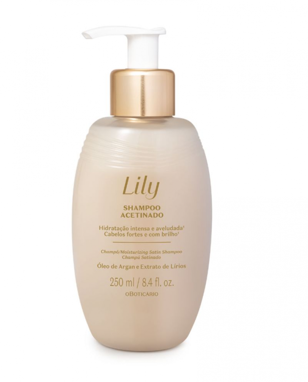 Shampoo Acetinado Lily 250ml - Flor de Outono