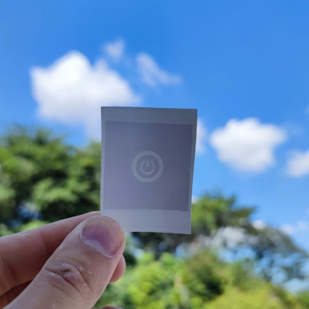 Kit 50 adesivos Botão Touch - LED GLASS