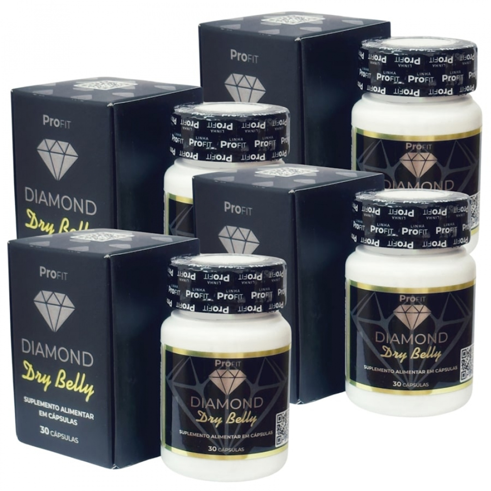 Diamond Dry Belly Kit 4 unidades - Forfarma