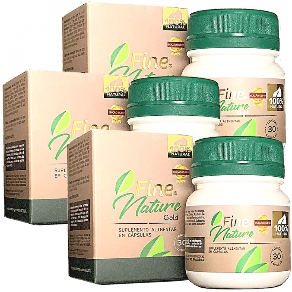 Fine Nature Gold (3 unidades) - Forfarma