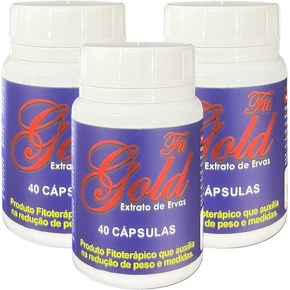Fit Gold kit 3 unidades - Forfarma