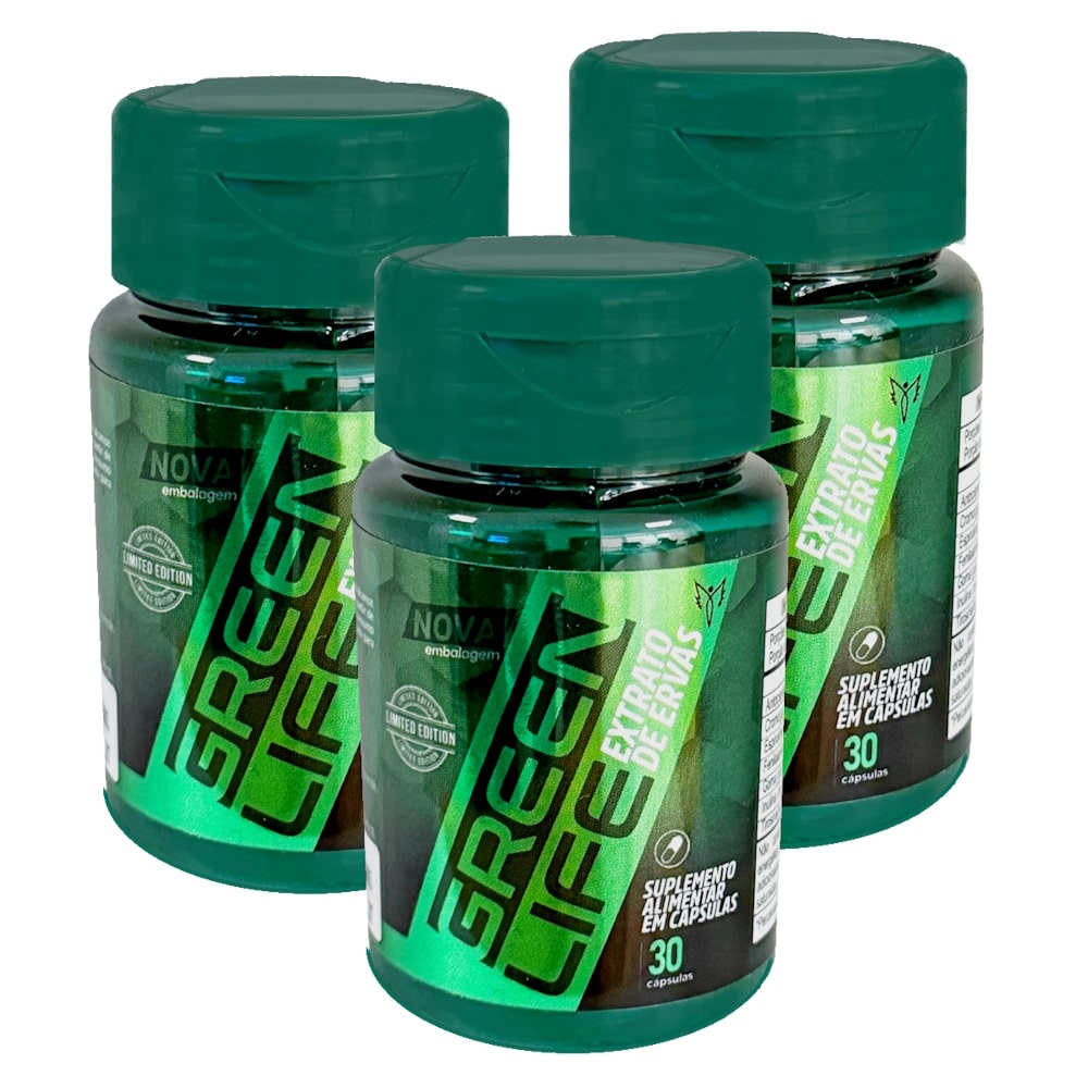 Green Life 3 potes Original - Forfarma