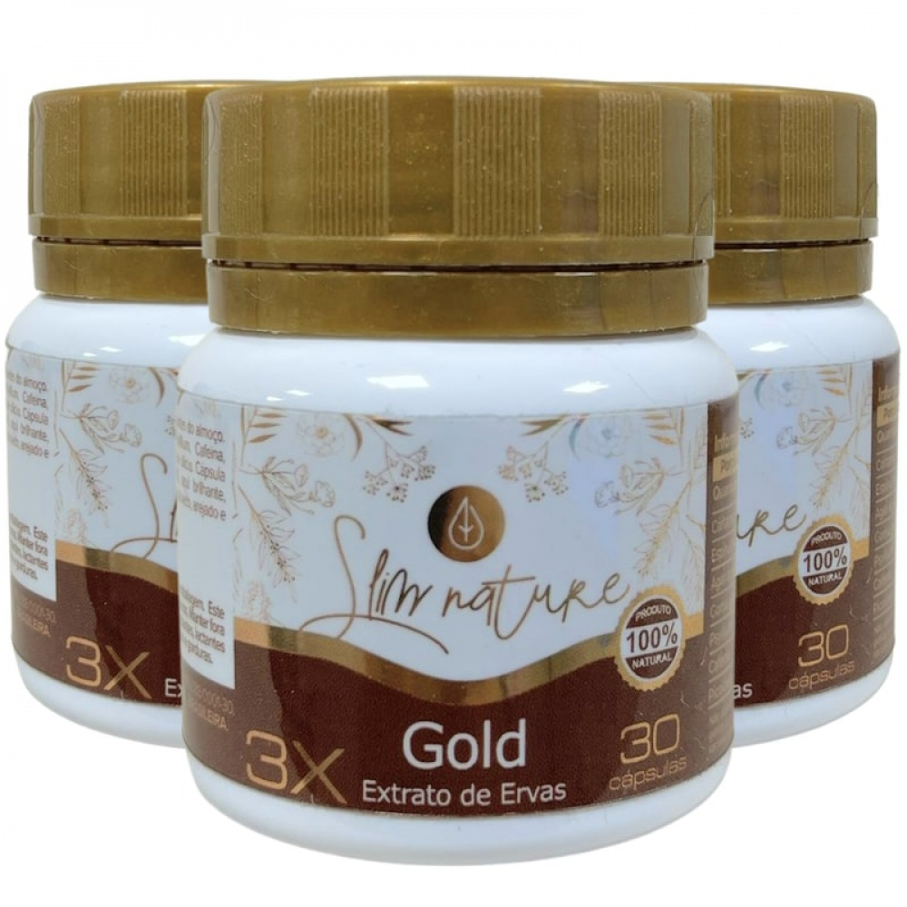 Slim Nature Gold (3 unidades) - Forfarma