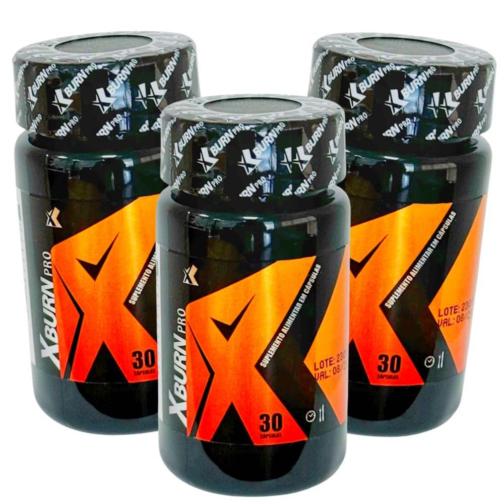 XBurn Pro Original kit 3 unidades - Forfarma