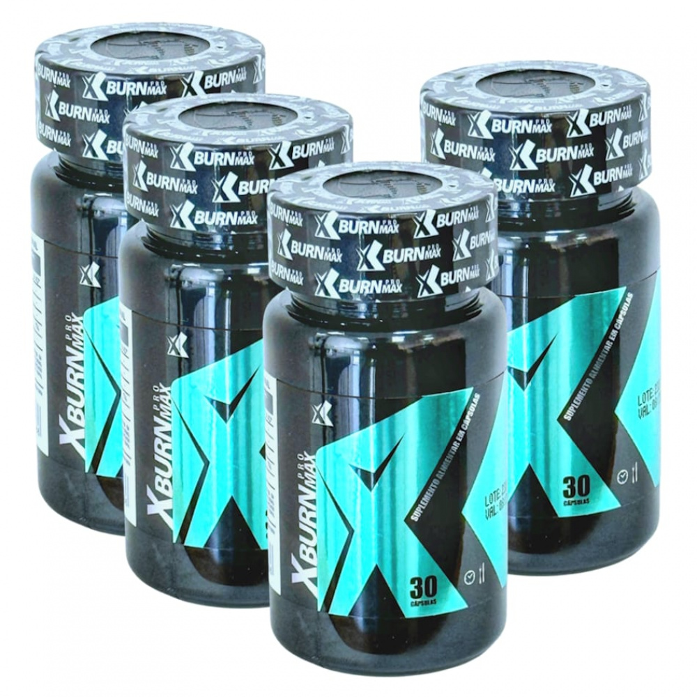 XBurn Pro Max Original kit 4 unidades - Forfarma