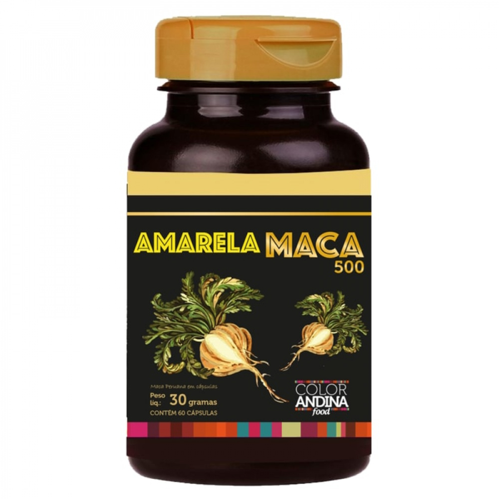 Yellow Maca 60 cáps Color Andina - Forfarma