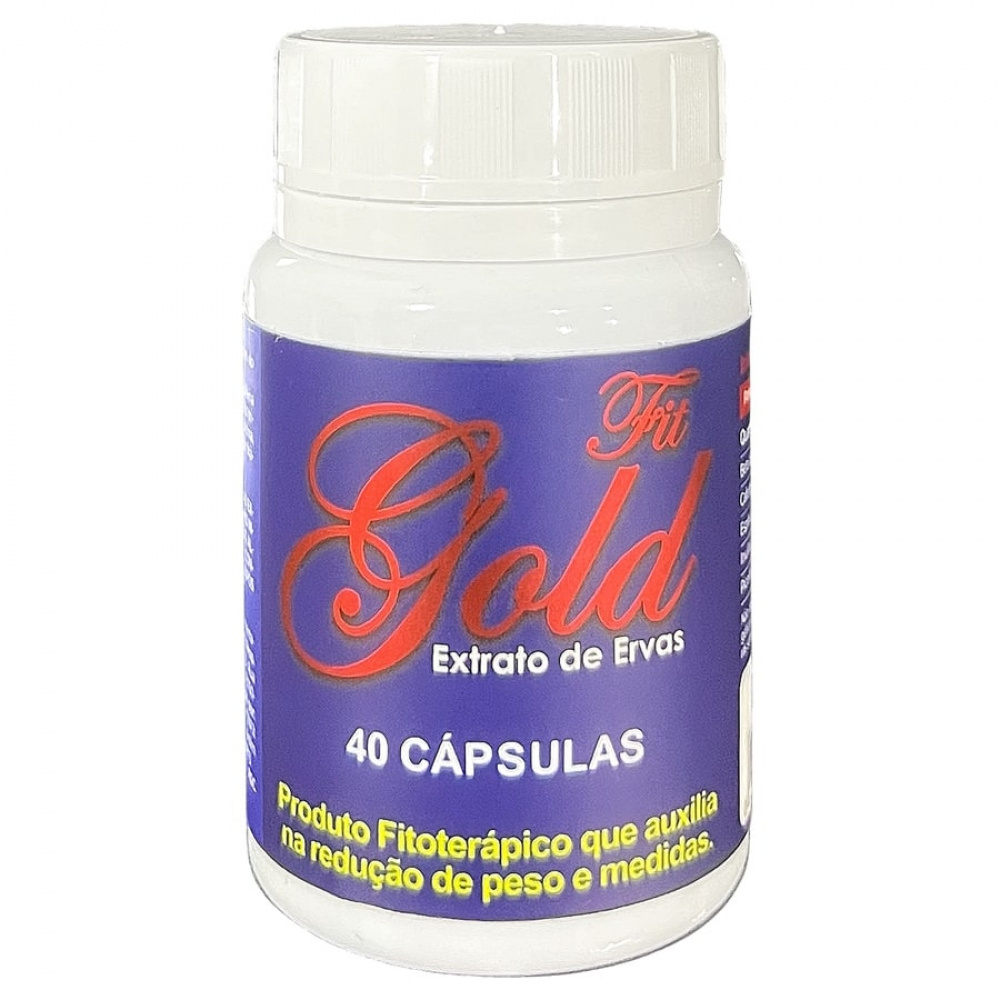 Fit Gold 40 cáps - Fórmula Max