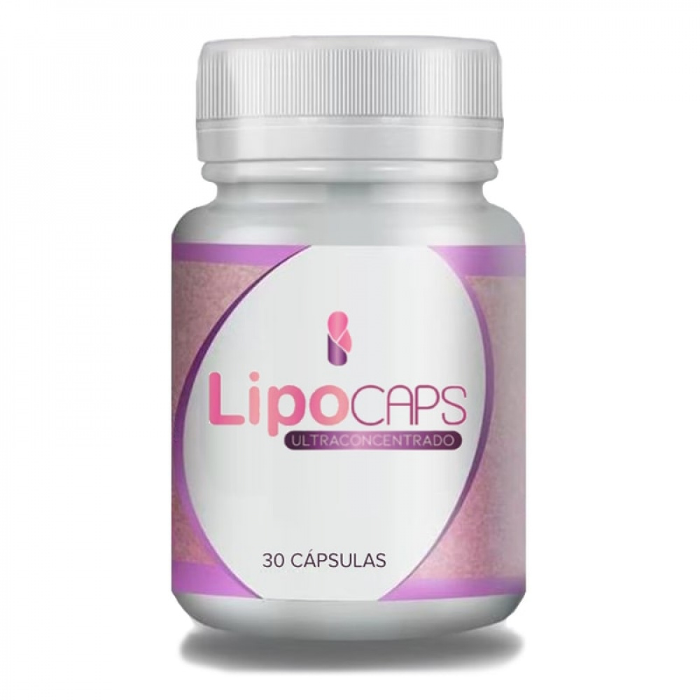 LipoCaps 30 cáps - Fórmula Max