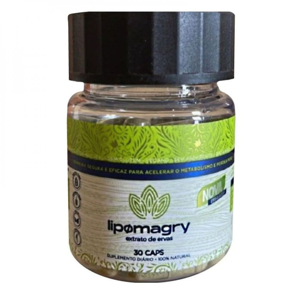 Lipomagry 30 cáps - Fórmula Max