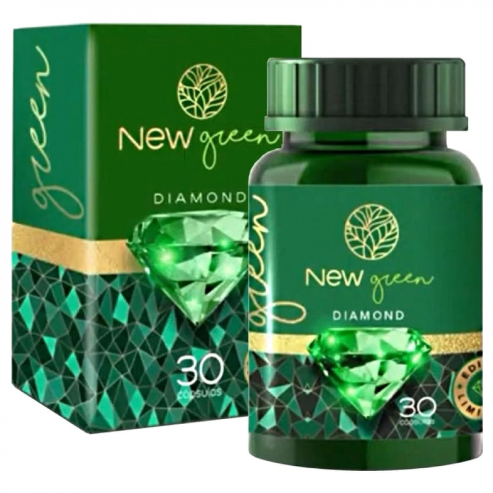 New Green Diamond 30 cáps - Fórmula Max