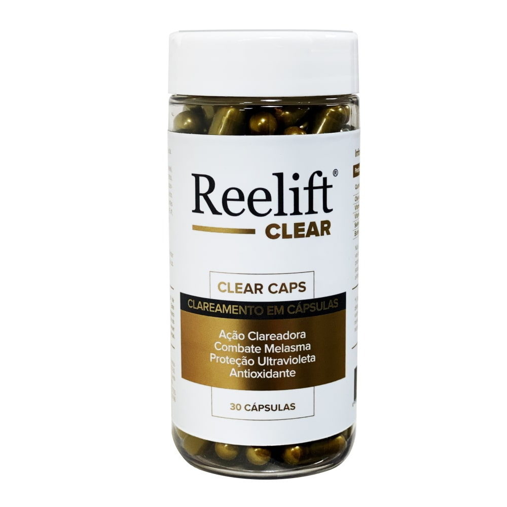 Reelift Clear Caps 30 cáps - Fórmula Max