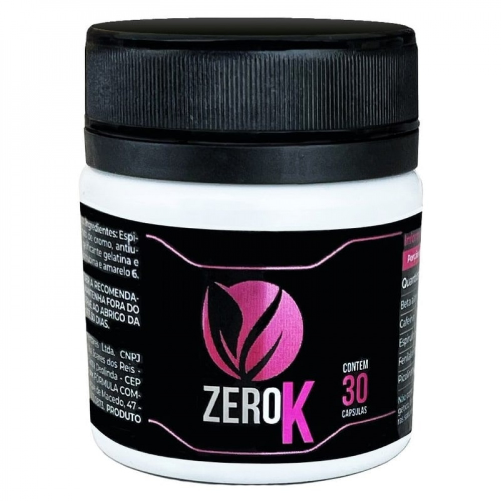 Zero K 30 cáps - Fórmula Max