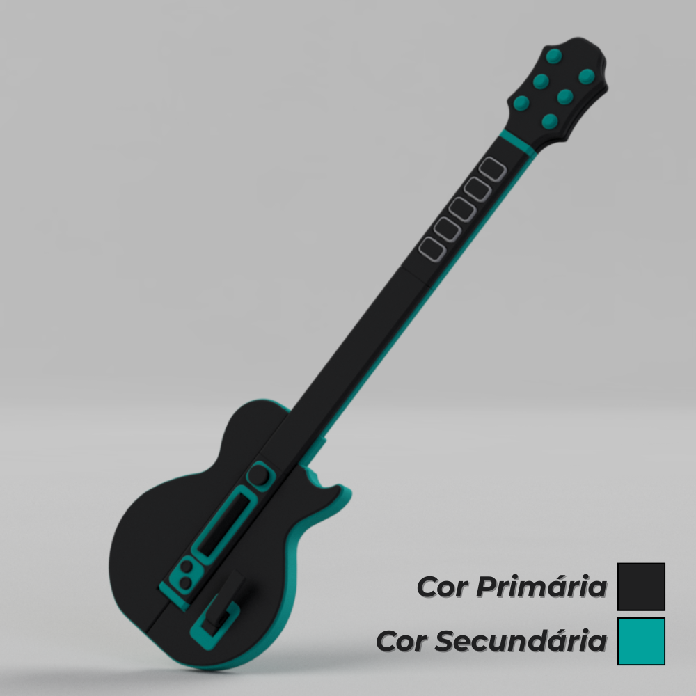 Guitarra Guitar Hero Customizada com Arduino e Switches Mecânicos ...