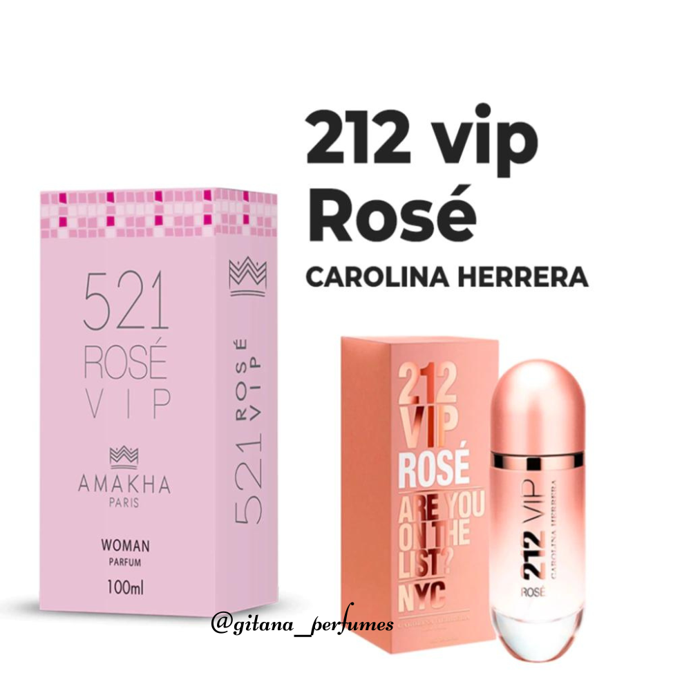 521 Vip Rose100ml - Amakha Paris - Gitana Perfumes