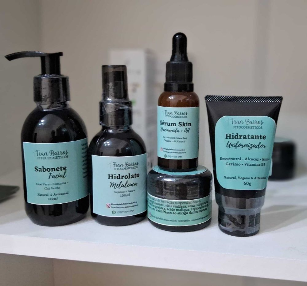 Kit Completo tratamento para Melasma - Fran Barros Fitocosméticos