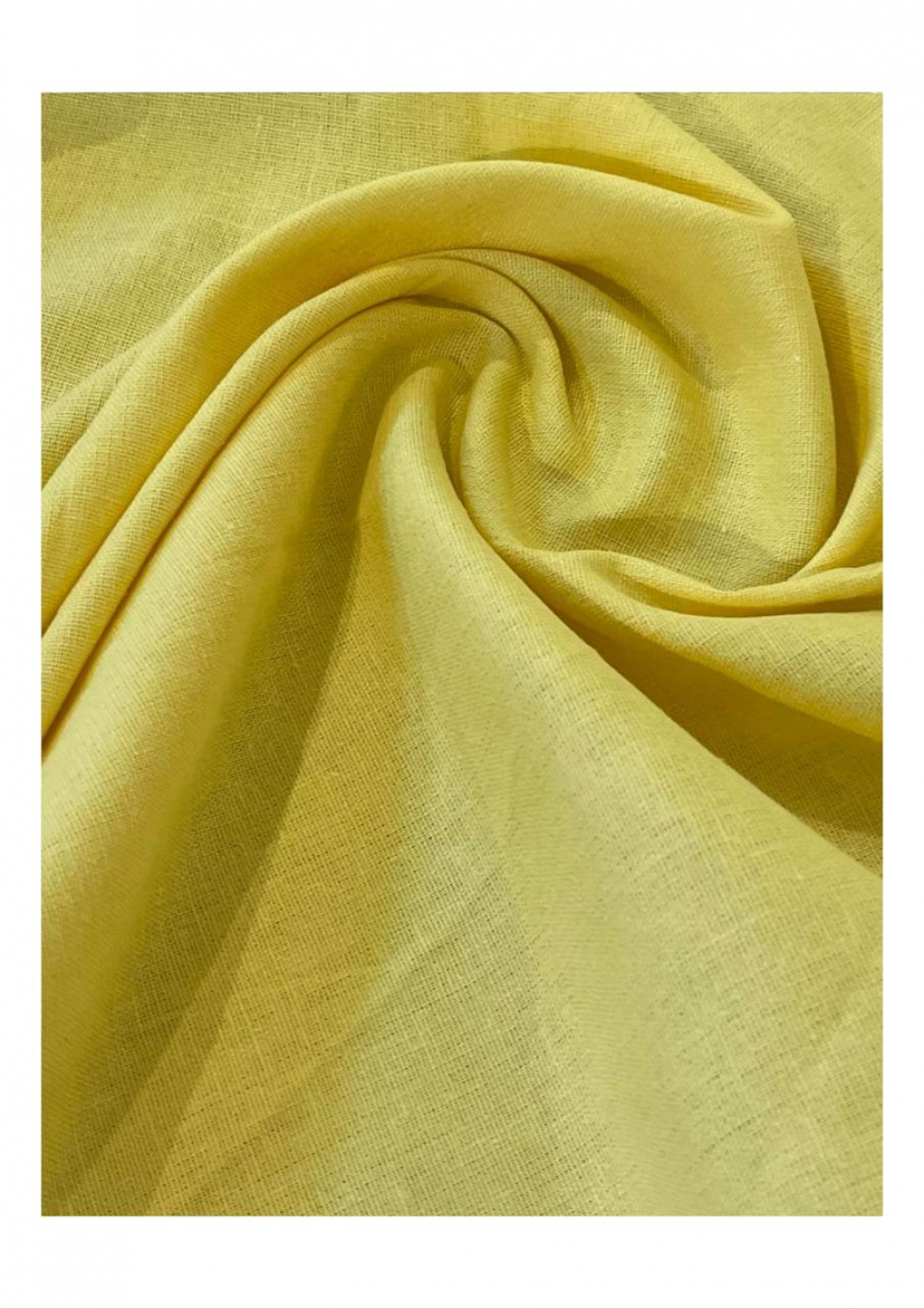 TECIDO PLANO LINHO - AMARELO - 1,38M DE LARGURA COM 5 METROS - G7 Tecidos