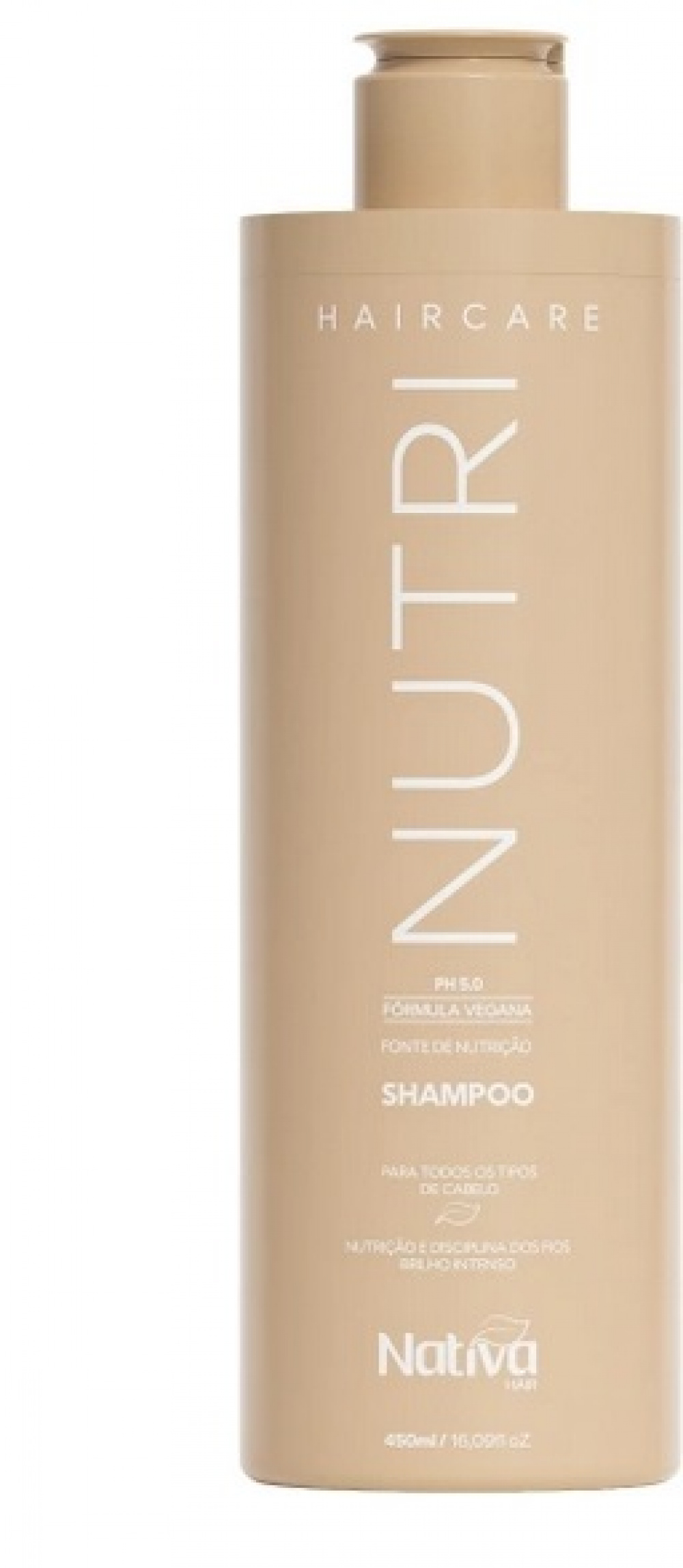 Shampoo Nutri Nativa Hair 450ml - Galeria das Moças