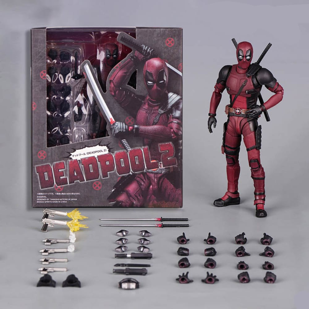 Action Figure Deadpool 2 Versão Completa com Acessórios e Caixa Orig ...