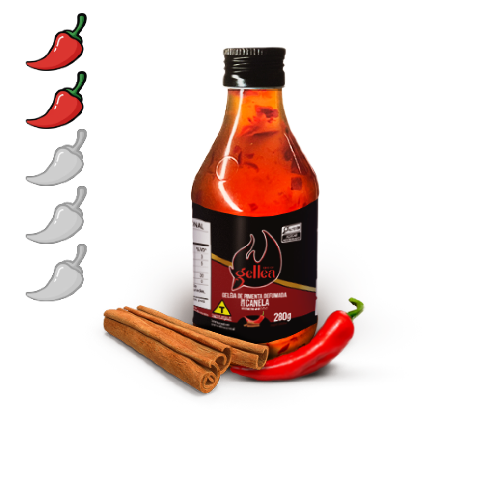 Geleia de Pimenta Defumada - CANELA - KING OF GELLEA
