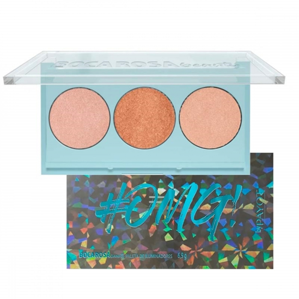 PALETA DE ILUMINADOR BOCA ROSA - Glamour make store