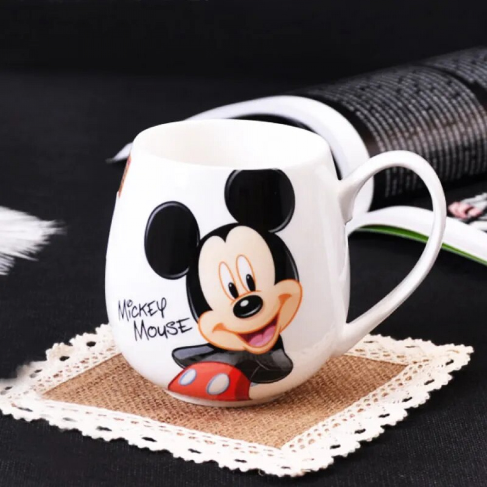 Canecas Disney-Mickey Mouse para crianças, copo Minnie Mouse, pato ...