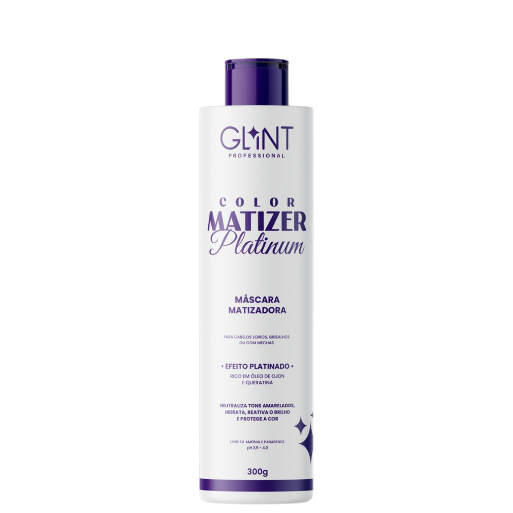 Matizador Color Matizer Platinum 300ml Glint Professional - Glint ...