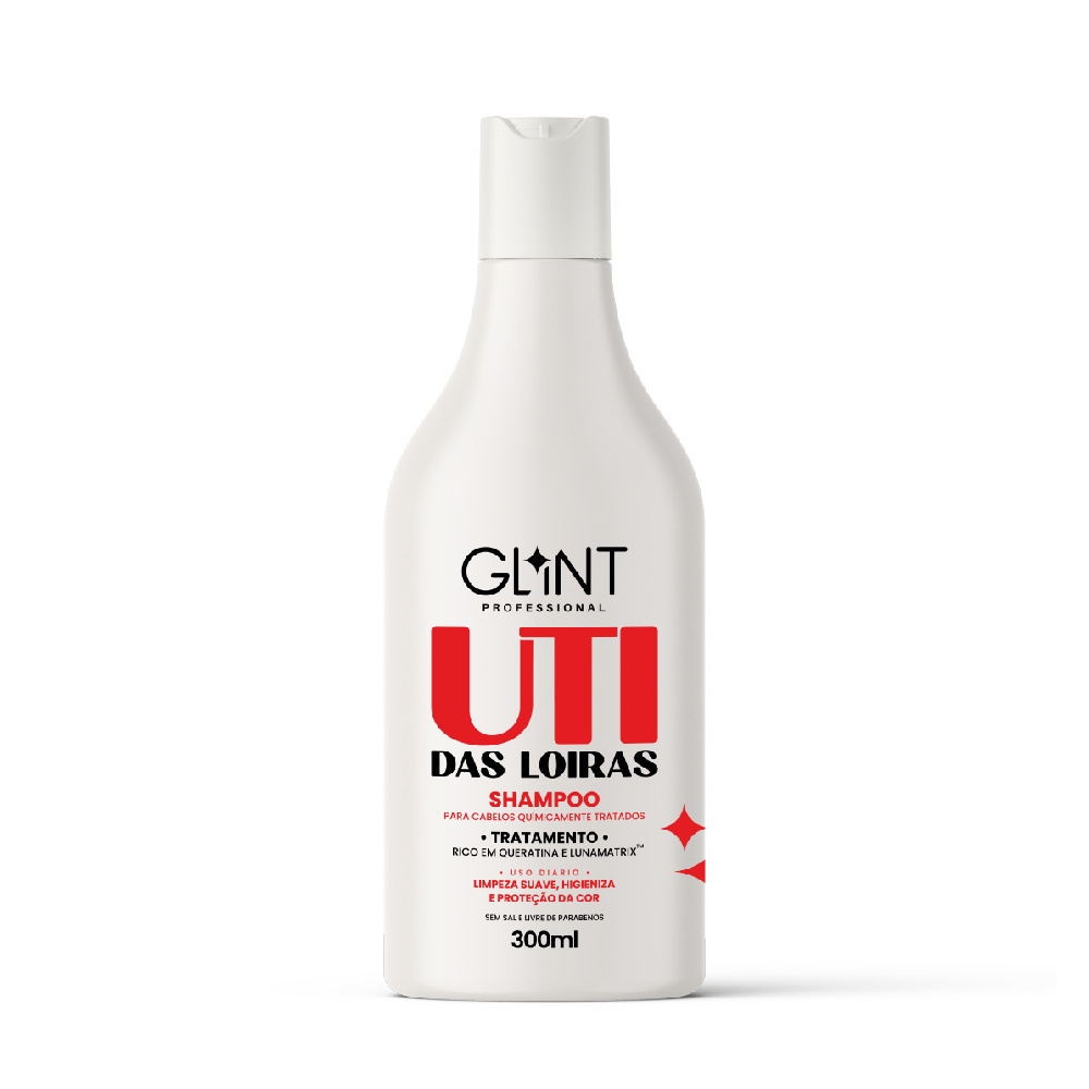 Shampoo UTI das Loiras 300ml Glint Professional - Glint Professional
