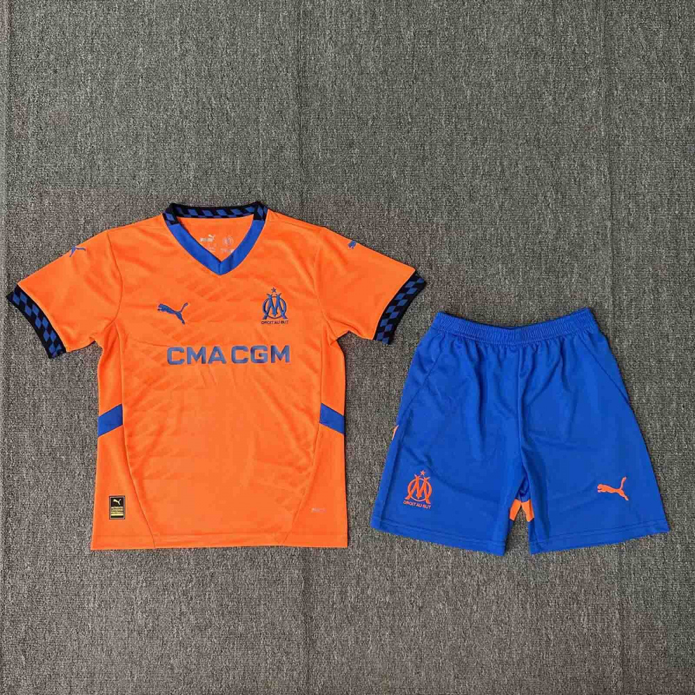 Kit Infantil O. Marseille III - Puma 24/25 - Golden Esportes