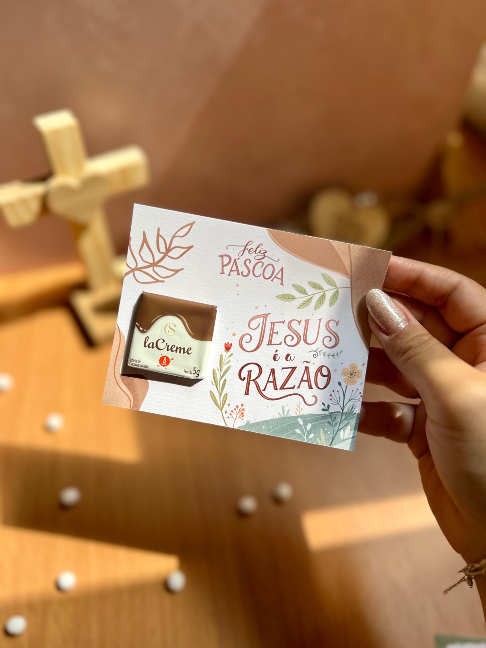 CARD PÁSCOA CRISTÃ - Gráfica Nicoline