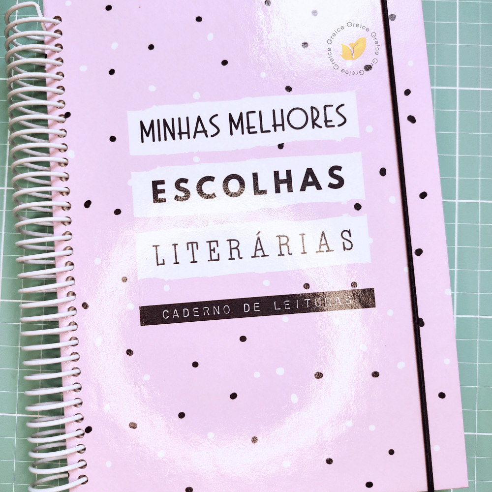 Caderno de Leitura Tradicional - Greice Personalizações