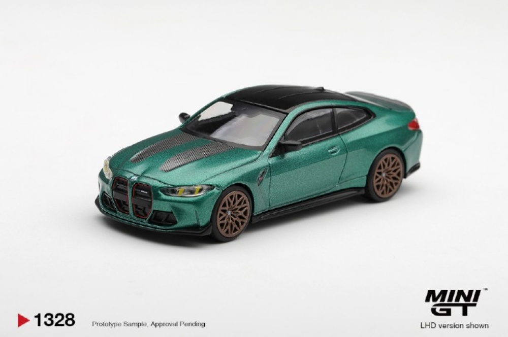 Pré Venda - Mini GT BMW M4 CS Frozen Isle of Man Green Metallic ...