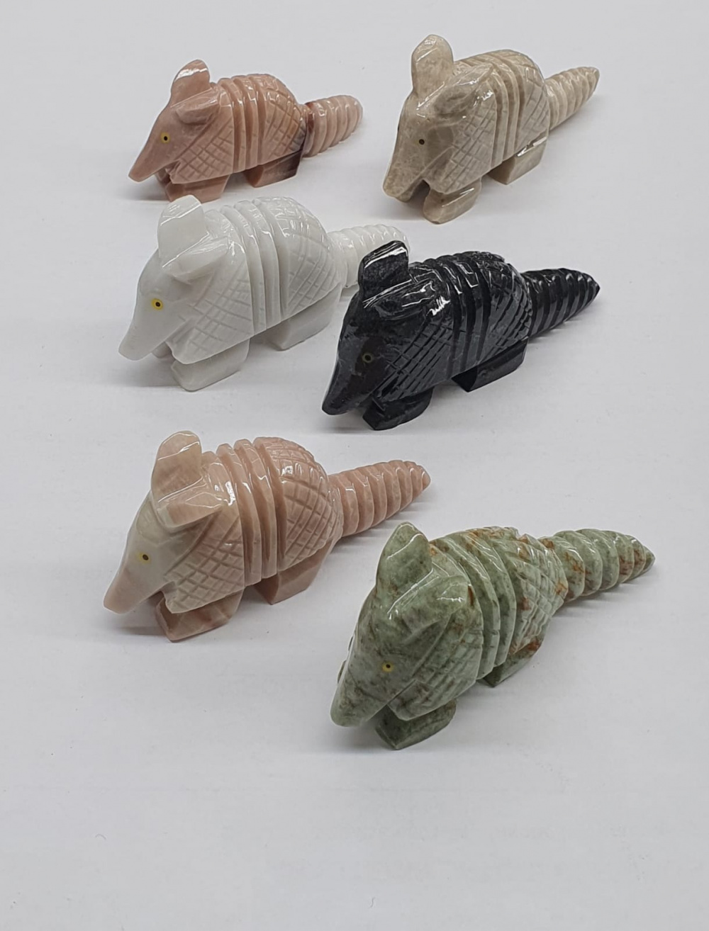 Mini Tatu de Cristal - GW Cristais